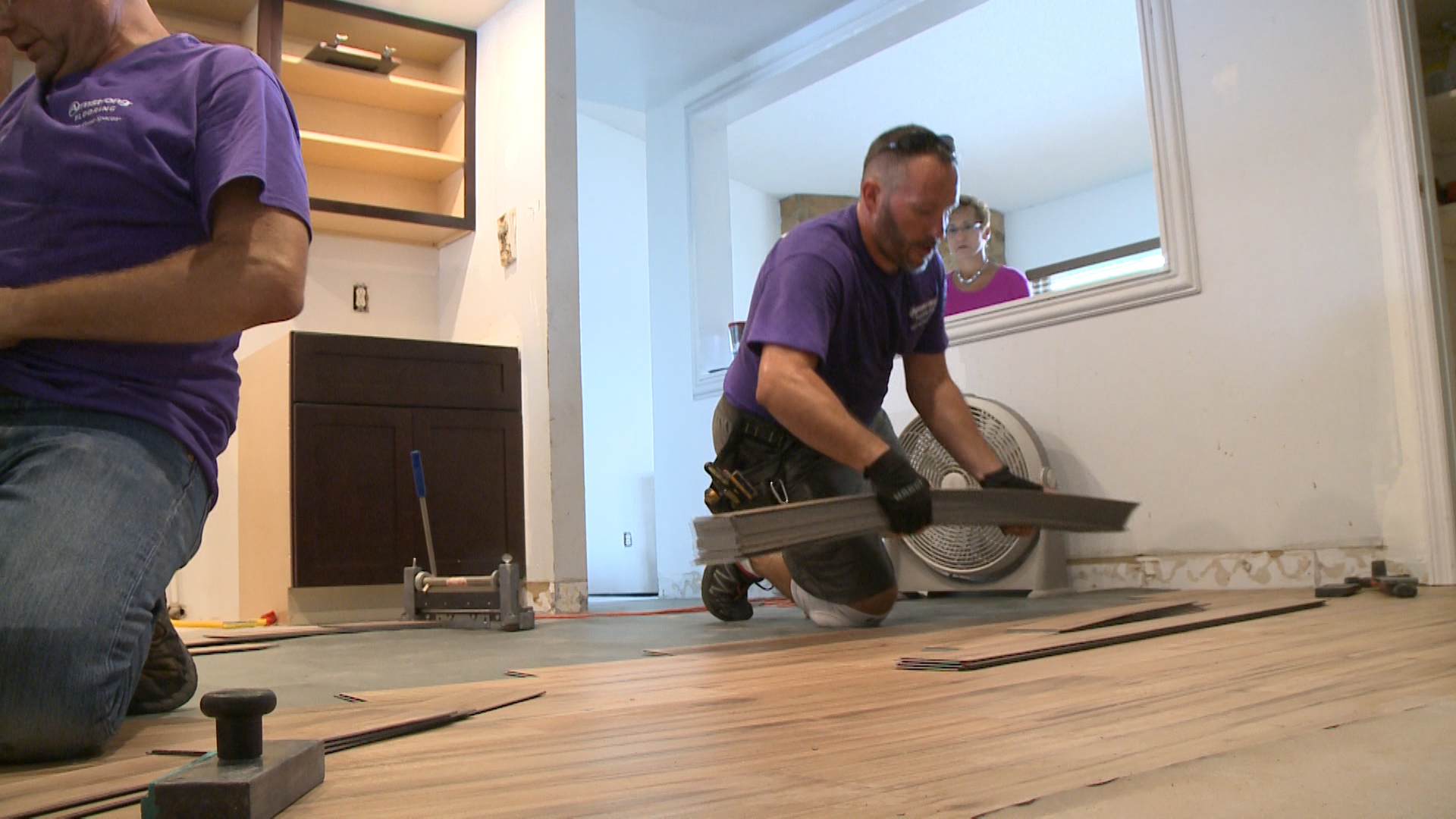 Armstrong Flooring - Military Makeover