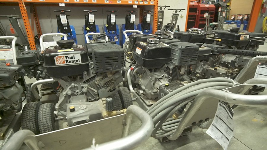 Partnering with The Home Depot's Tool Rental Center - Military Makeover