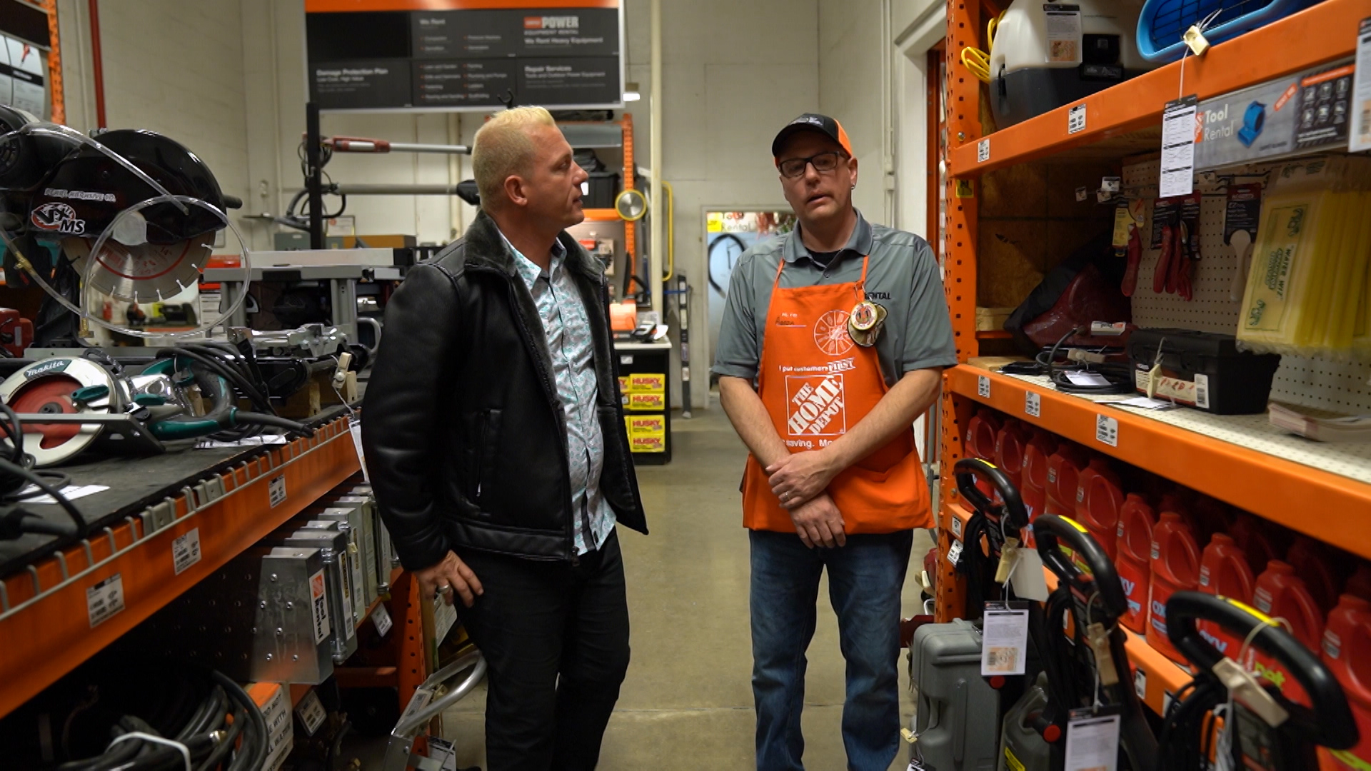 The Home Depot Provides Construction Tools and More - Military Makeover