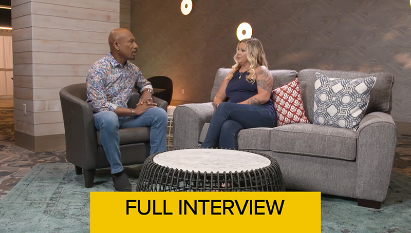 EXTRA: Montel Williams sits down with Gold Star Widow, Cody Patron ...
