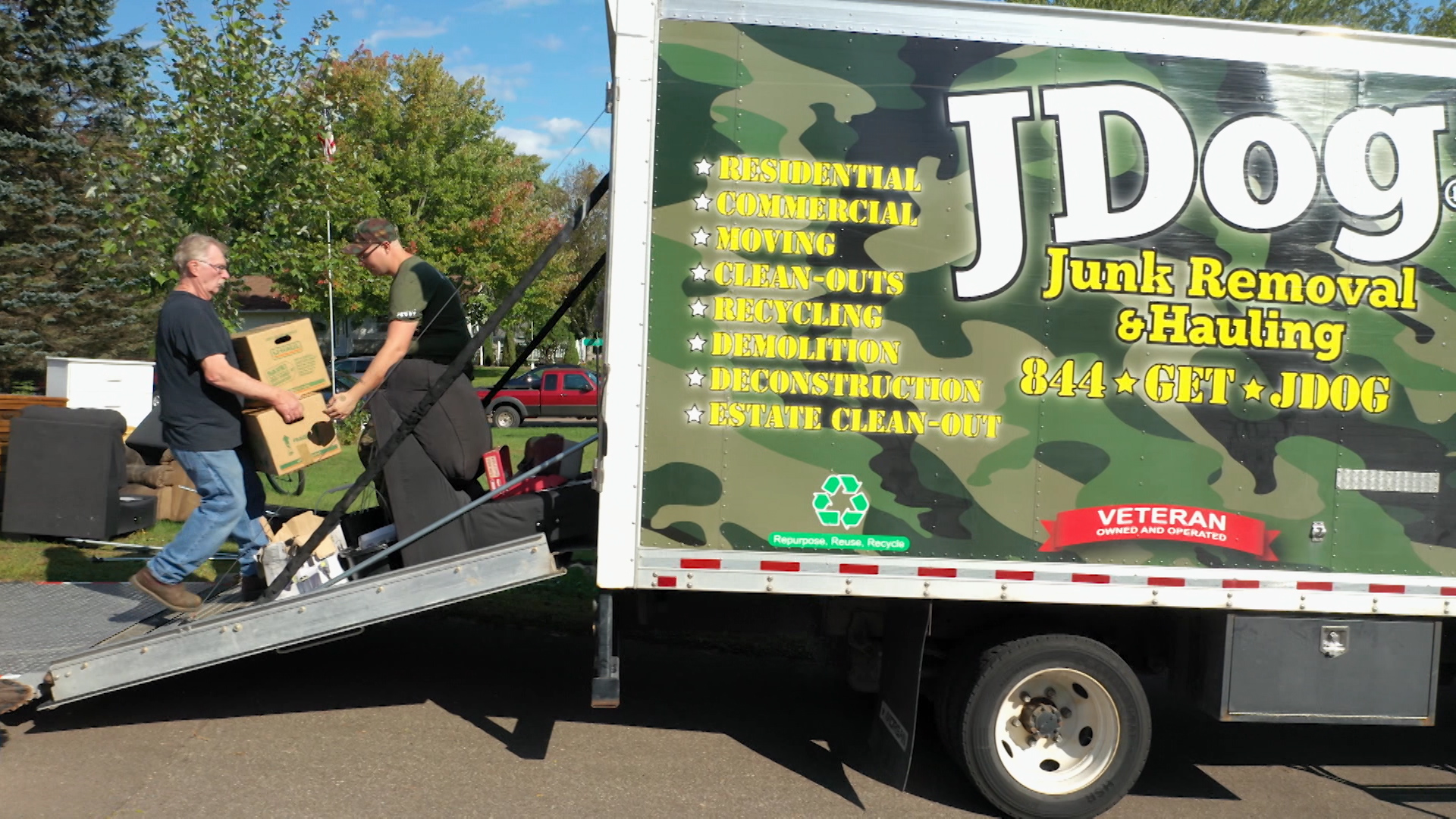 JDog Junk Removal & Hauling Launches the Wojcik Makeover - Military ...