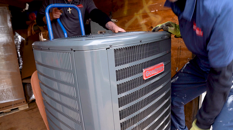 Goodman Installs a New HVAC System in the Harvey/Woodruff Home ...