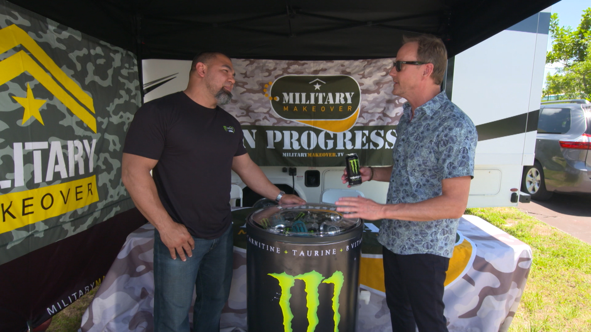 Monster Energy: The Fuel to Keep the Makeover Crew Going - Military ...
