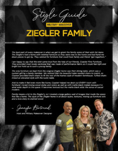 Military Makeover Style Guide: Ziegler Family - Military Makeover