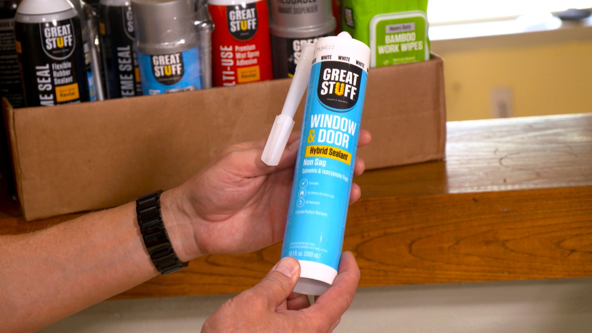 Sealing Gaps & Cracks: Tips From The Pros “Fortified with Great Stuff ...